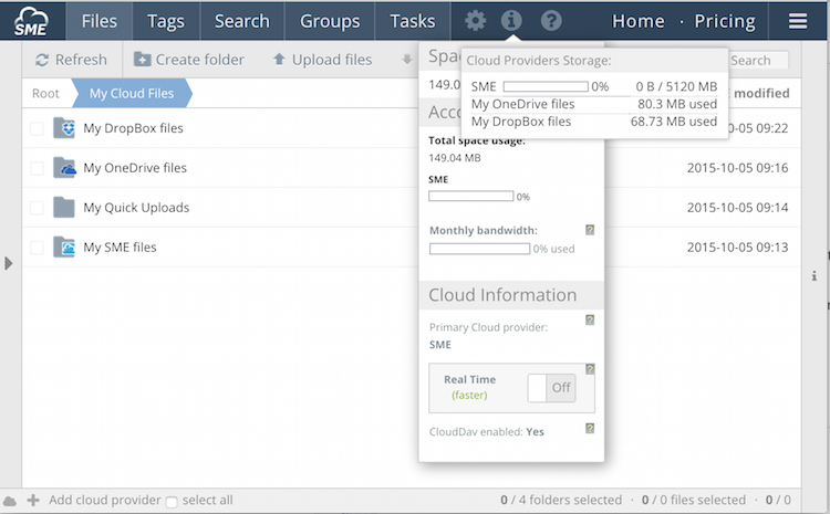 Web File Manager [Enterprise File Fabric™ Documentation]