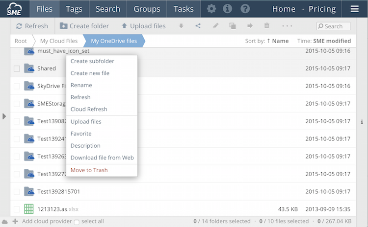 Web File Manager [Enterprise File Fabric™ Documentation]